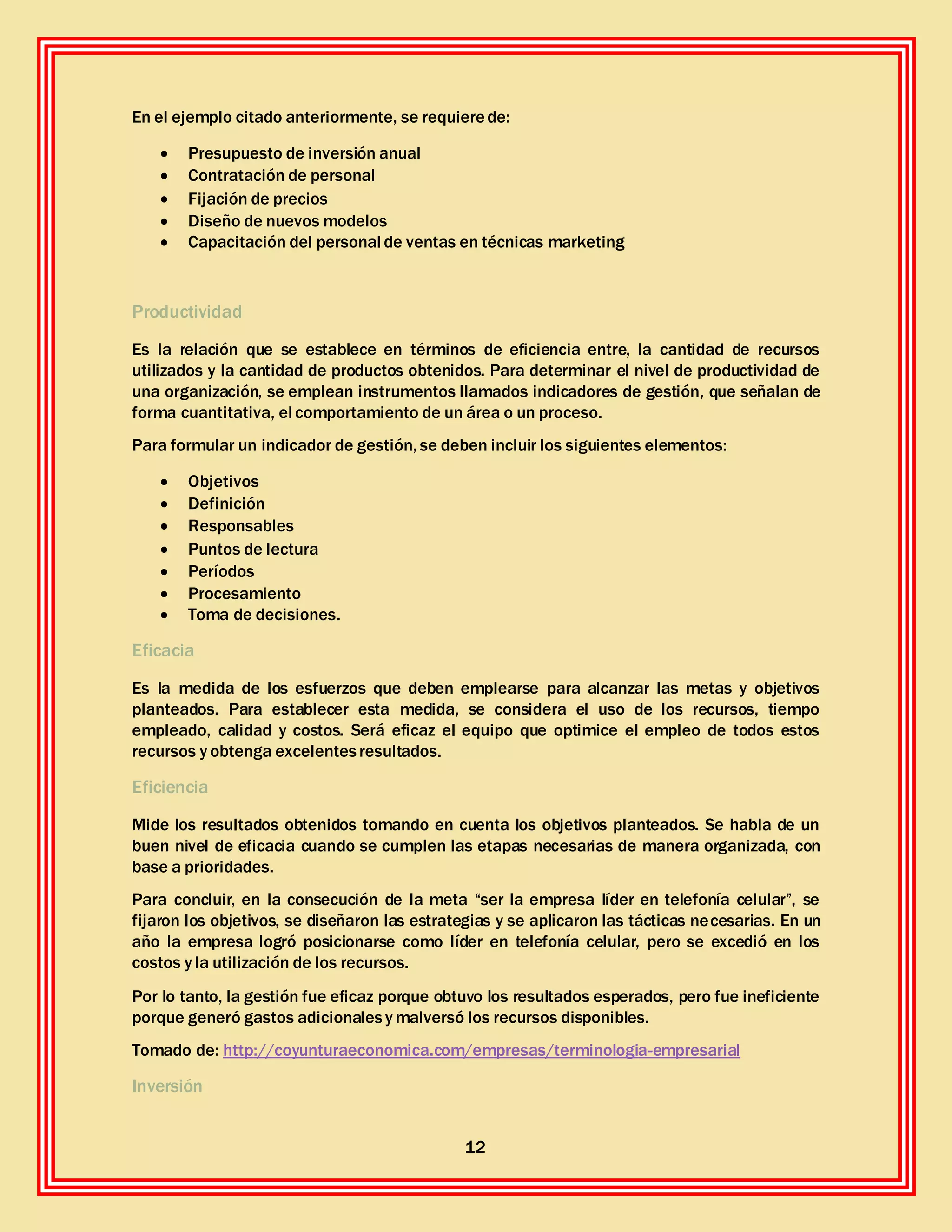 Cartilla de emprendimiento grado octavo | DOCX