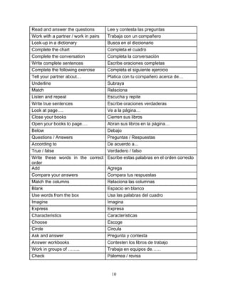 Cartilla de ingles completa todos los grados | PDF