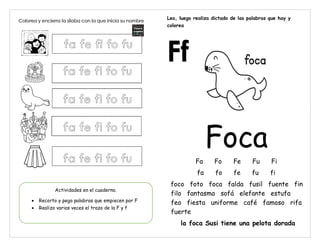 Cartilla del cuarto final | PDF
