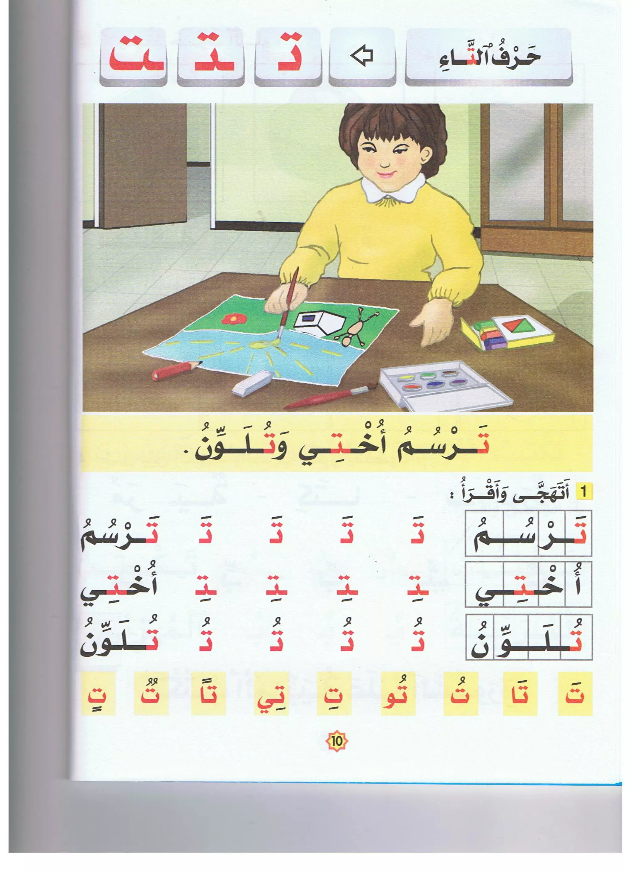 Cartilla de lectura, idioma arabe. Aprende a leer en árabe.كتاب لتعلم ...