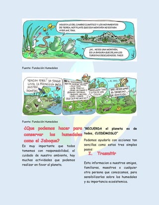 Cartilla didáctica: Humedal Jaboque (educación ambiental) | PDF