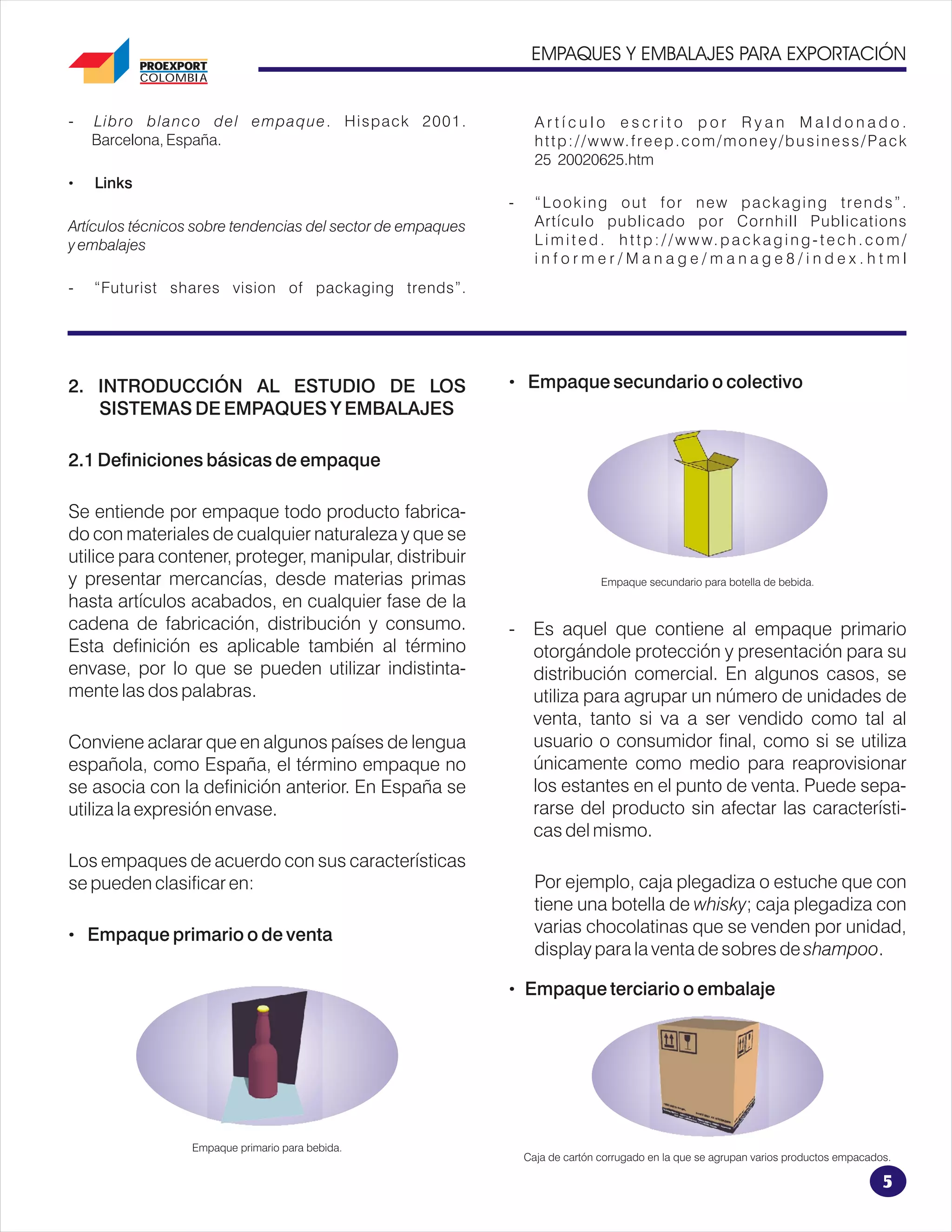 Cartilla empaques y_embalajes_para_exportacion (1) | PDF