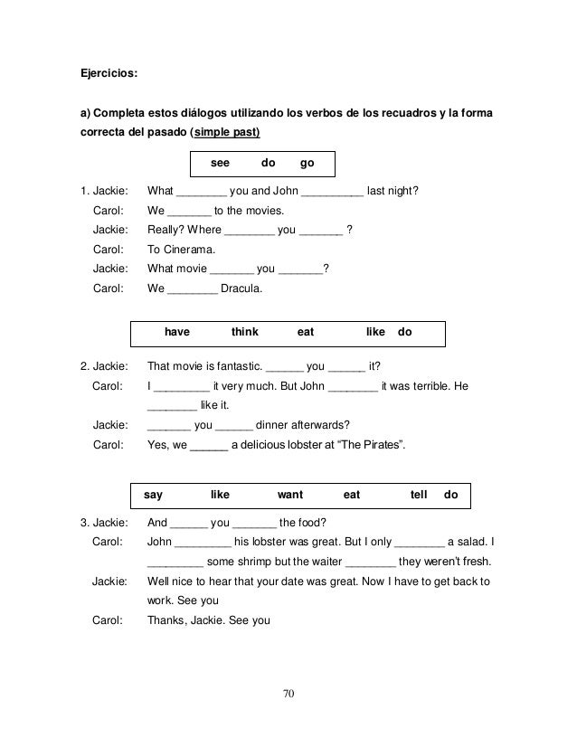Cartilla Ingles Explicacion Y Actividad