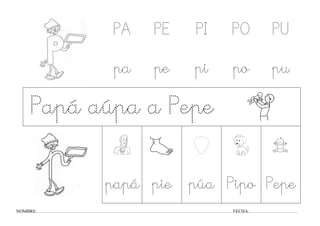 Cartilla lectura p | PDF