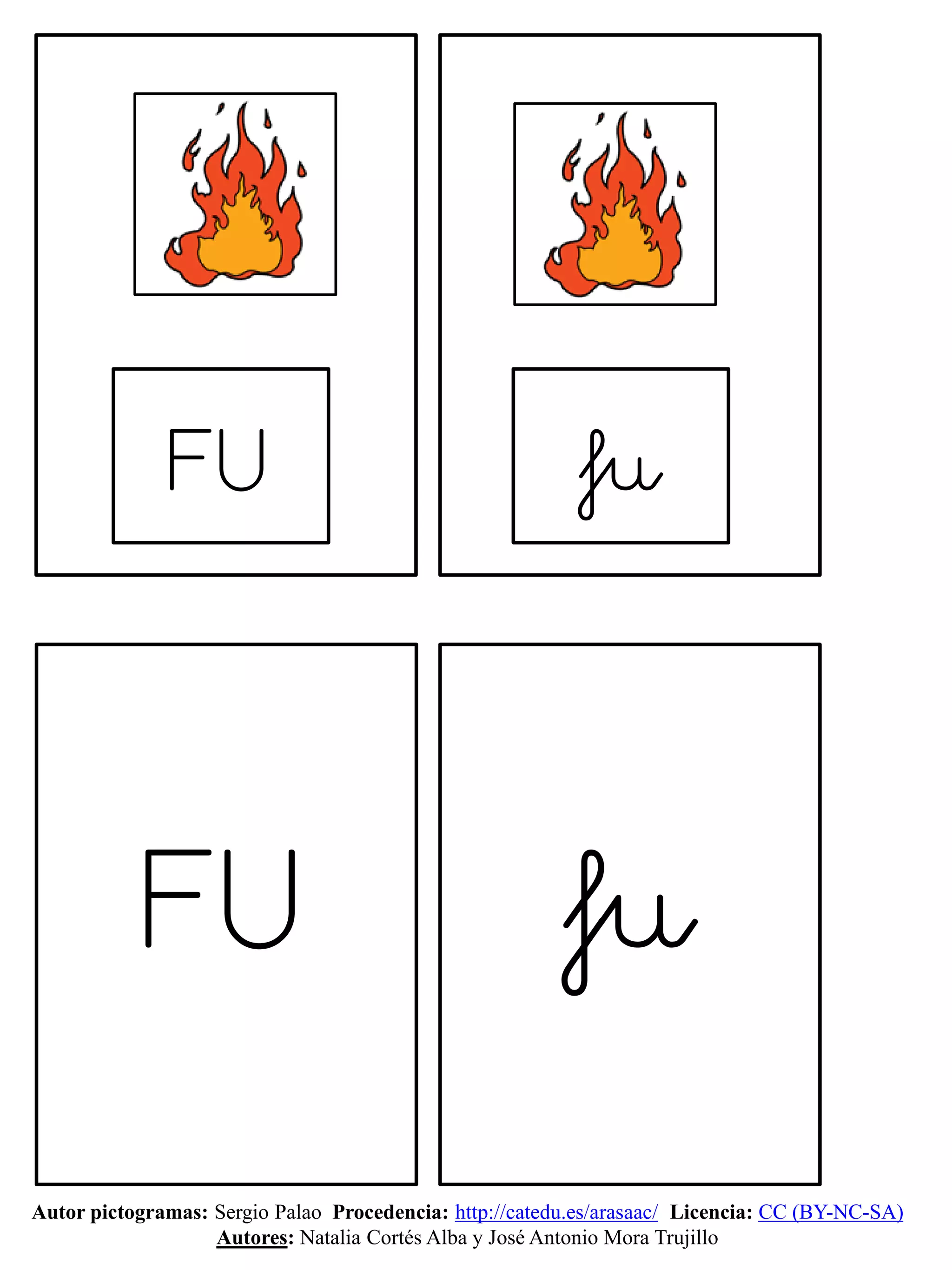 Cartilla letra F | PDF