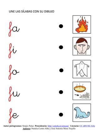 Cartilla letra F | PDF