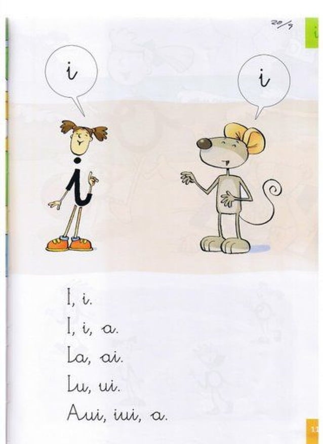 Cartilla letrilandia VOCALES, P, L | PDF