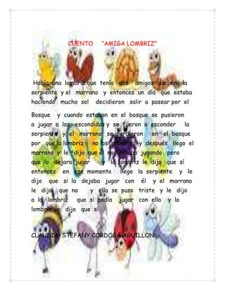 Cartilla literaria lombriz | DOCX