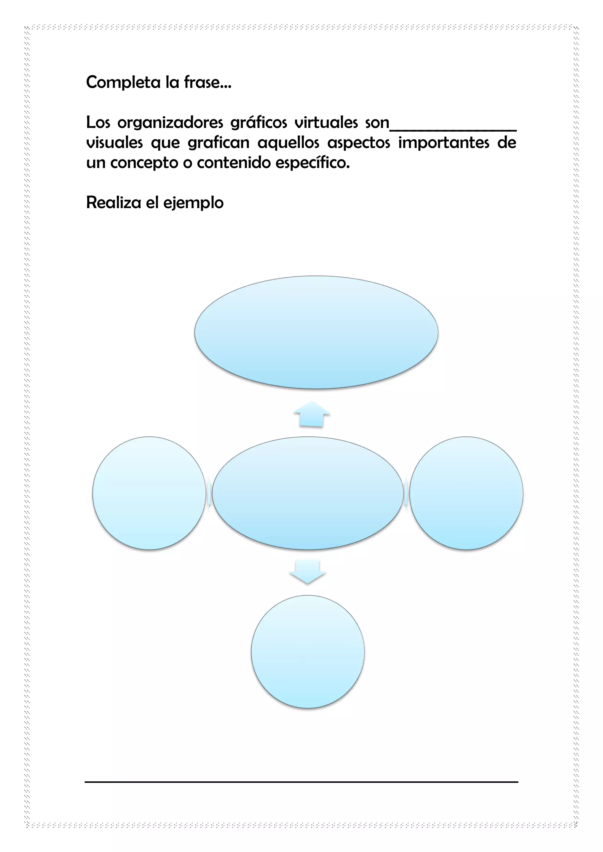 Cartilla organizadores graficos virtuales | PDF