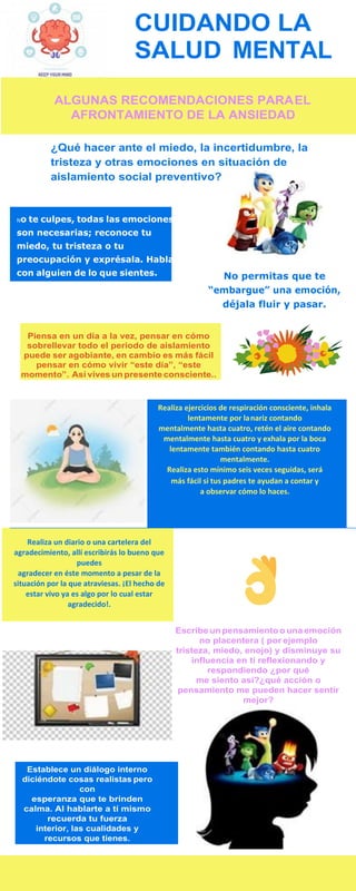 Cartilla orientacion escolar en casa | PDF