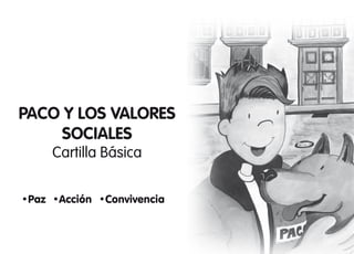 Cartilla Paco y Los Valores Sociales | PDF