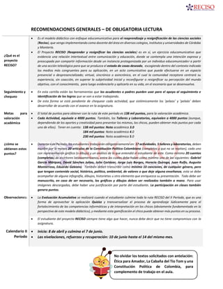 Cartilla Proyecto RECISO - Segundo Período | PDF