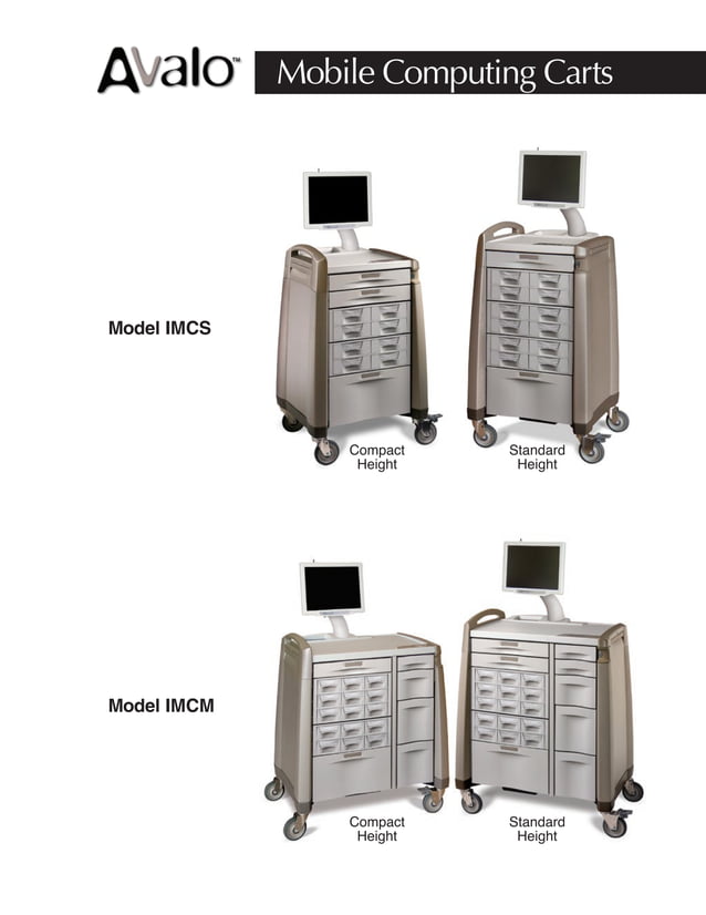Artromick Cart Models for Hospital Computing Solutions | PDF