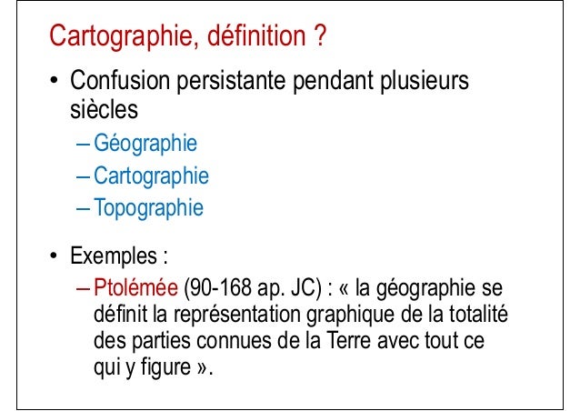 Cartographie et SIG_Partie1 Cartographie et SIG_Partie1