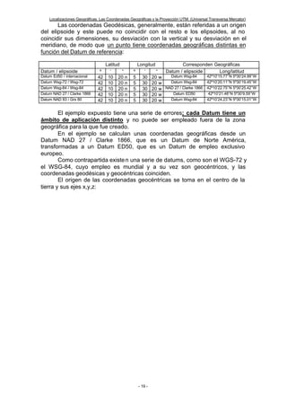 Cartografia datum | PDF