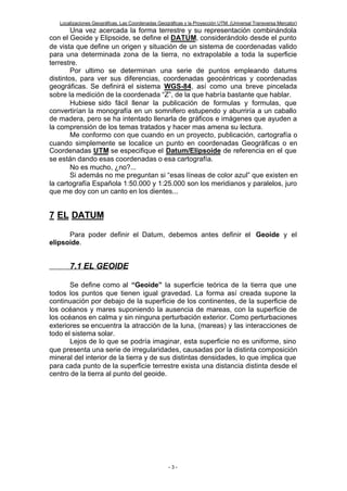 Cartografia datum | PDF