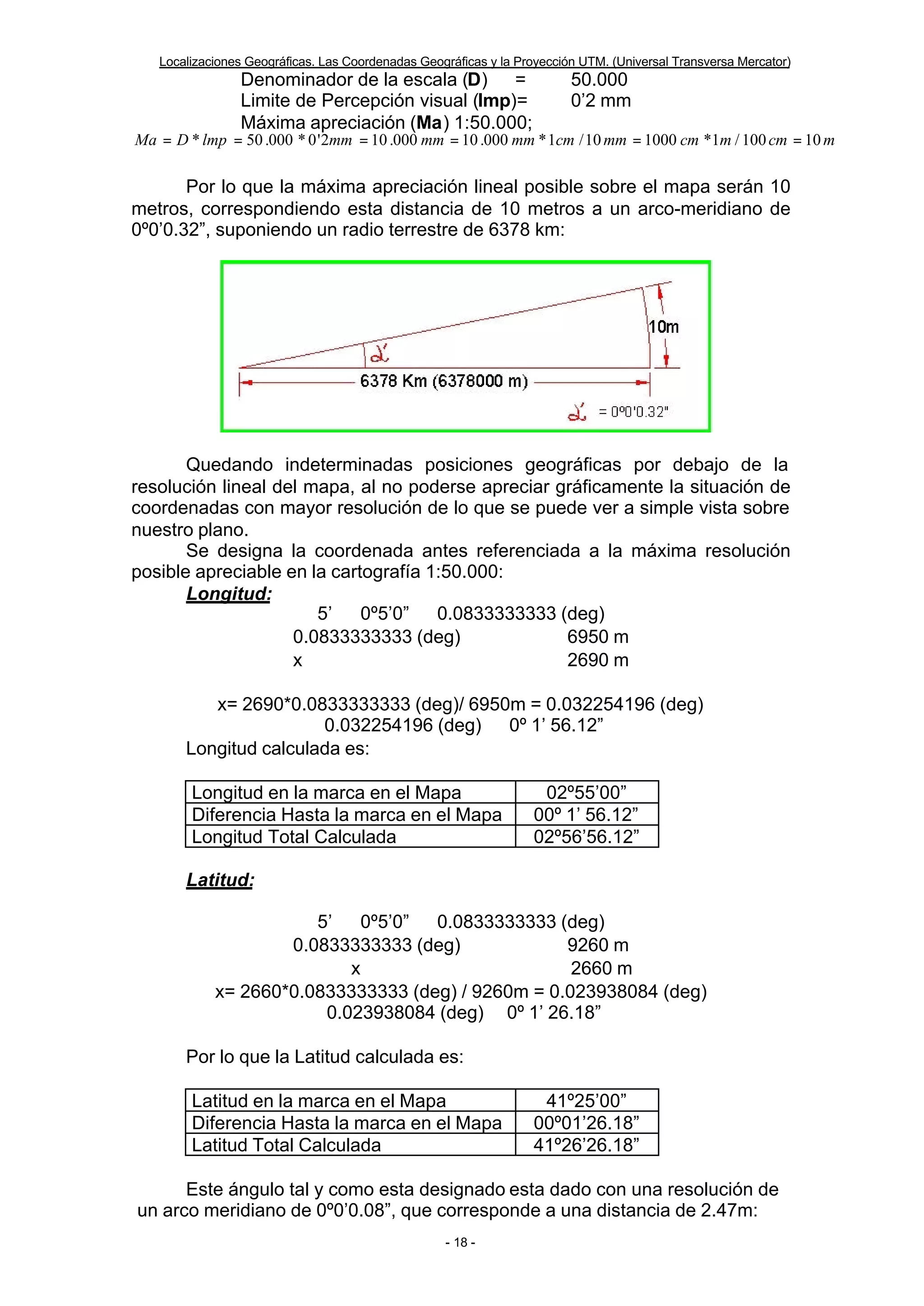 Cartografia geograficas-utm-datum | PDF