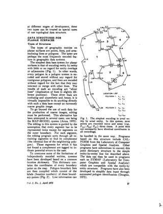 Cartographic data structures | PDF