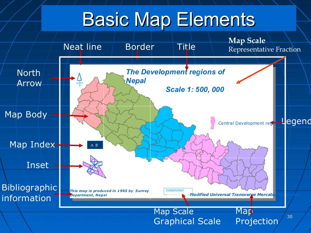 Cartographic map design