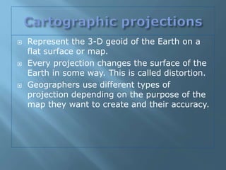 Cartographic Projections | PPTX