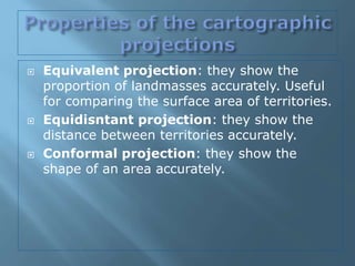 Cartographic Projections | PPTX