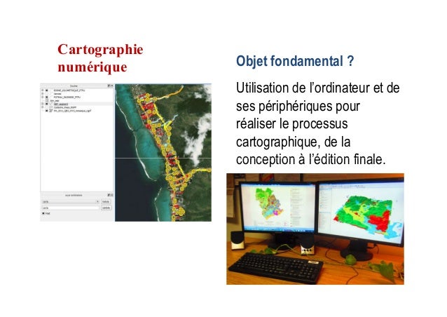 Cartographie et SIG 2016 - Partie 1 Cartographie et SIG 2016 - Partie 1