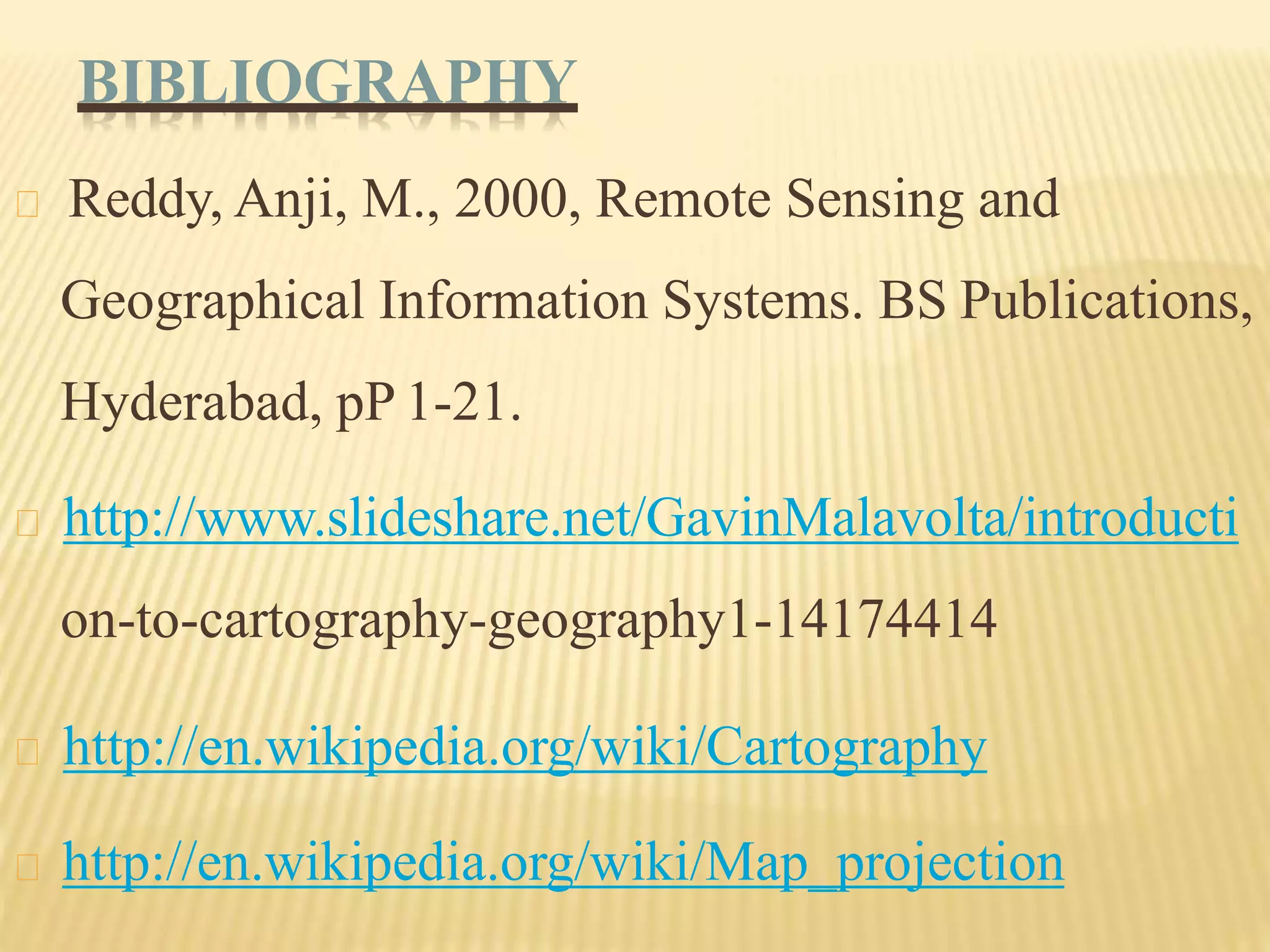 Basics in Cartography | PPTX