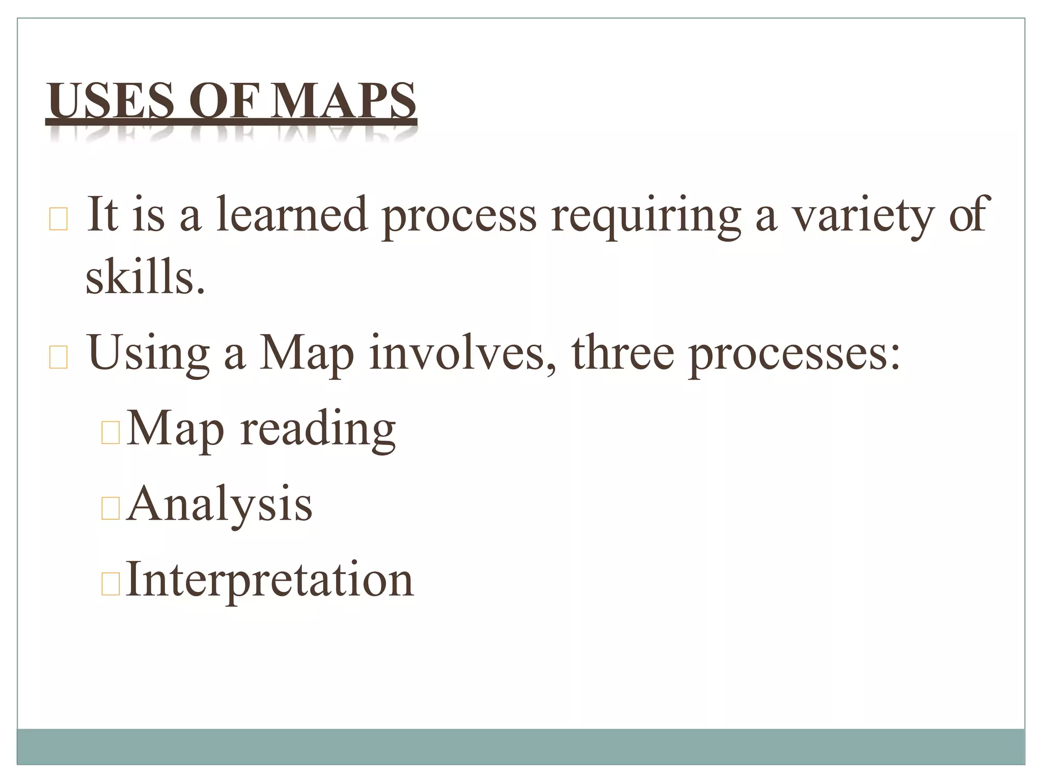 Basics in Cartography | PPTX
