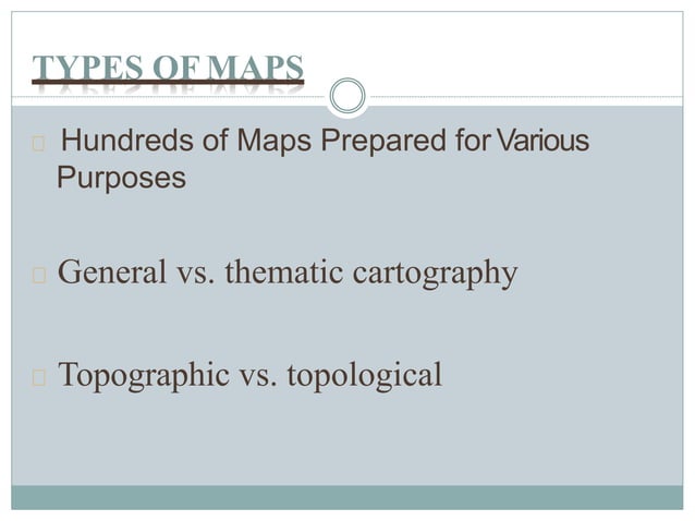 Basics in Cartography | PPTX