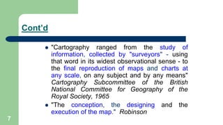 Cartography and GIS: Principles of Map Design, Coordinate Systems, and ...