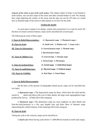 Cartography intro | PDF
