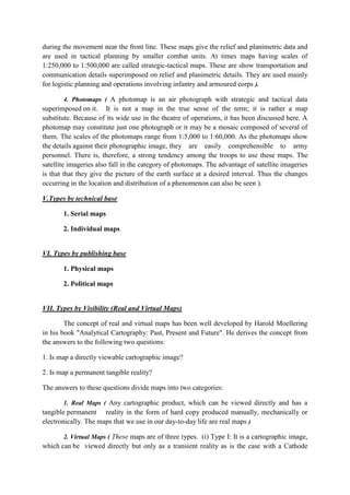 Cartography intro | PDF