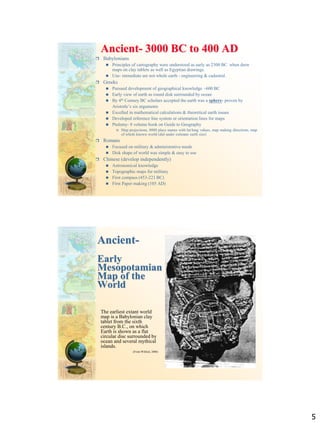 Cartography intro | PDF
