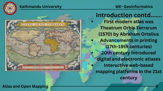 Atlas - Paper, Electronic, Web Atlas, and Open Mapping | PPT