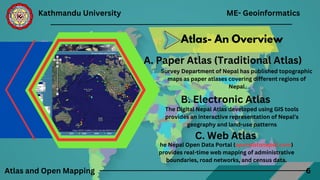 Atlas - Paper, Electronic, Web Atlas, and Open Mapping | PPT