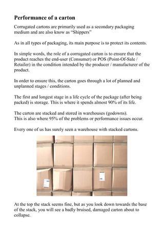 Carton Packaging Technology | PDF