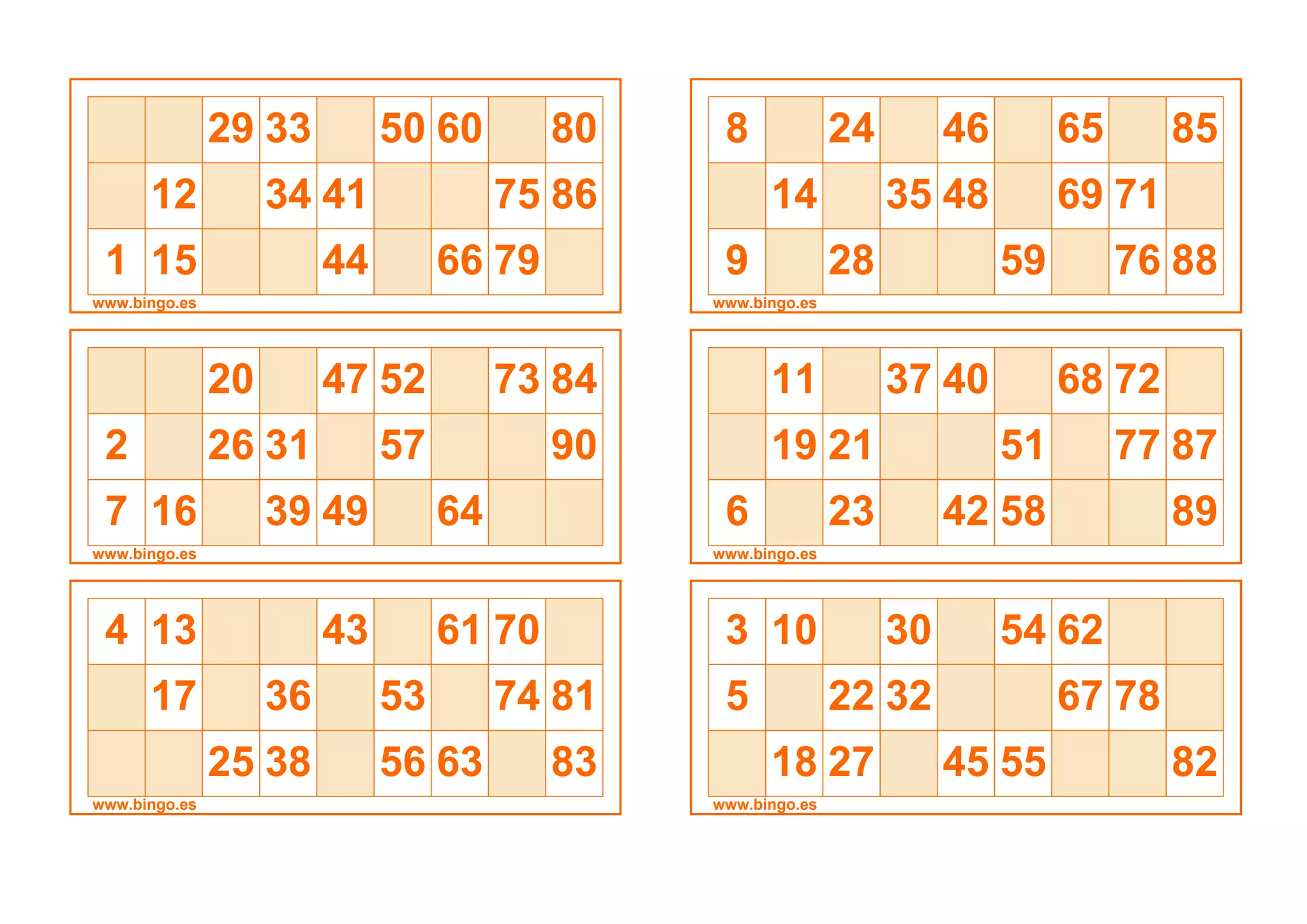 Cartones bingo-90-bolas | PDF
