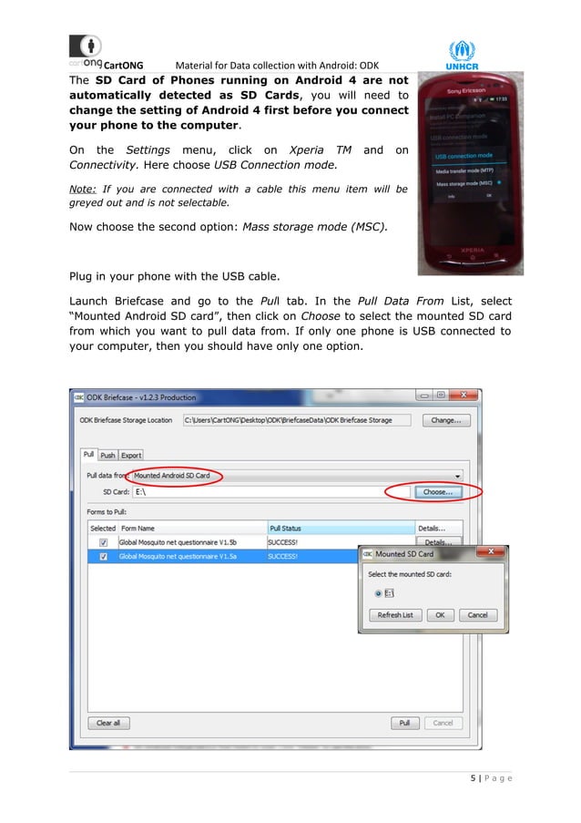 Cart ong getting_data_from_odk_aggregate_v3.0 | DOC | Operating Systems | Computer Software and ...