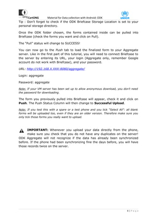 Cart ong getting_data_from_odk_aggregate_v3.0 | DOC | Operating Systems | Computer Software and ...