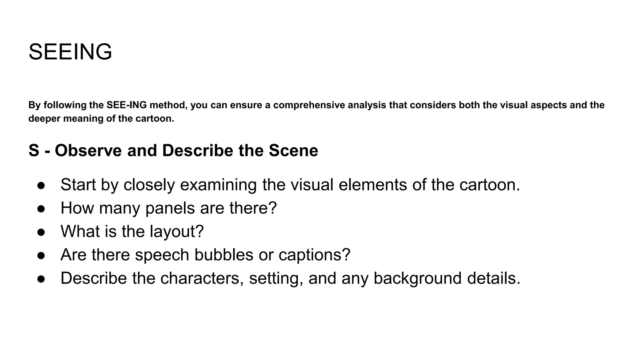 Cartoon Analysis for English class Grade 11 - 12 level | PPTX