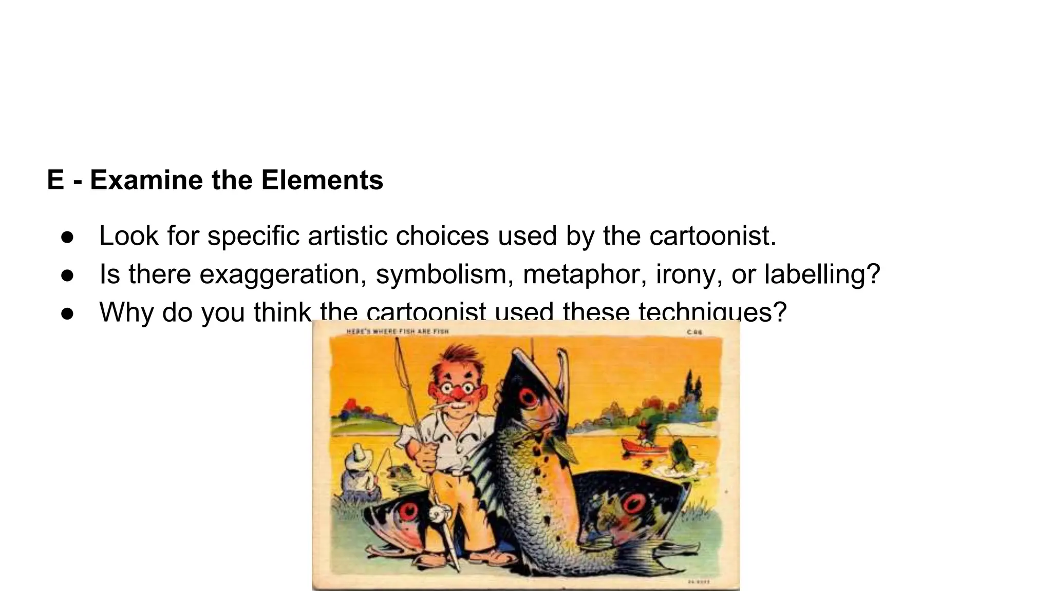 Cartoon Analysis for English class Grade 11 - 12 level | PPTX