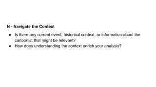 Cartoon Analysis for English class Grade 11 - 12 level | PPTX