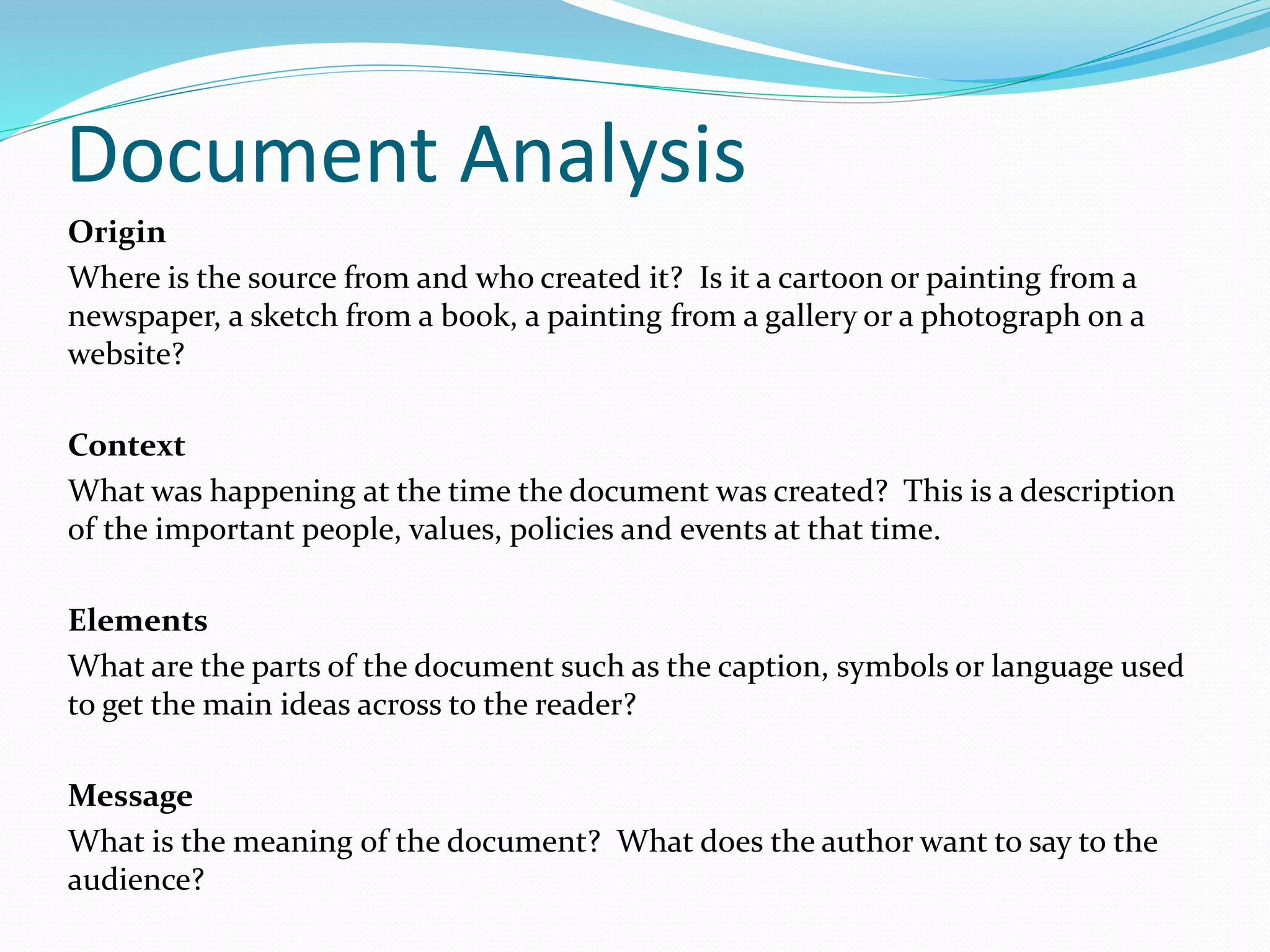 Cartoon analysis ppt | PPTX