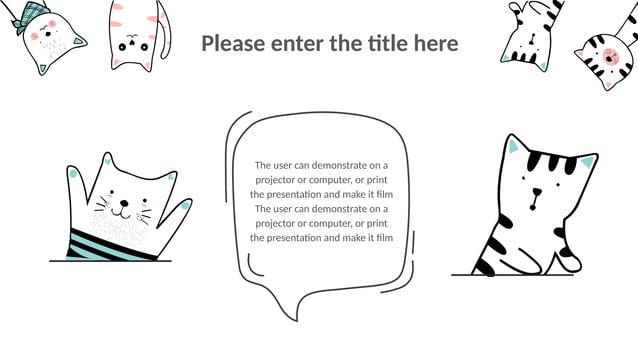 Cartoon cat ready made power point presentation.pptx