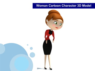 CARTOON CHARACTER 3D MODELS | PPT