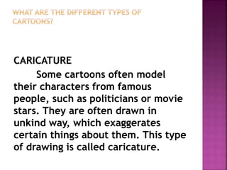 Cartoon character making | PPTX