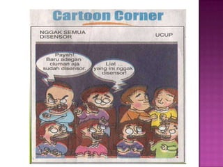 Cartoon corner (part ii) | PPTX