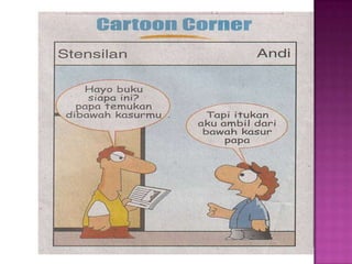 Cartoon corner (part ii) | PPTX