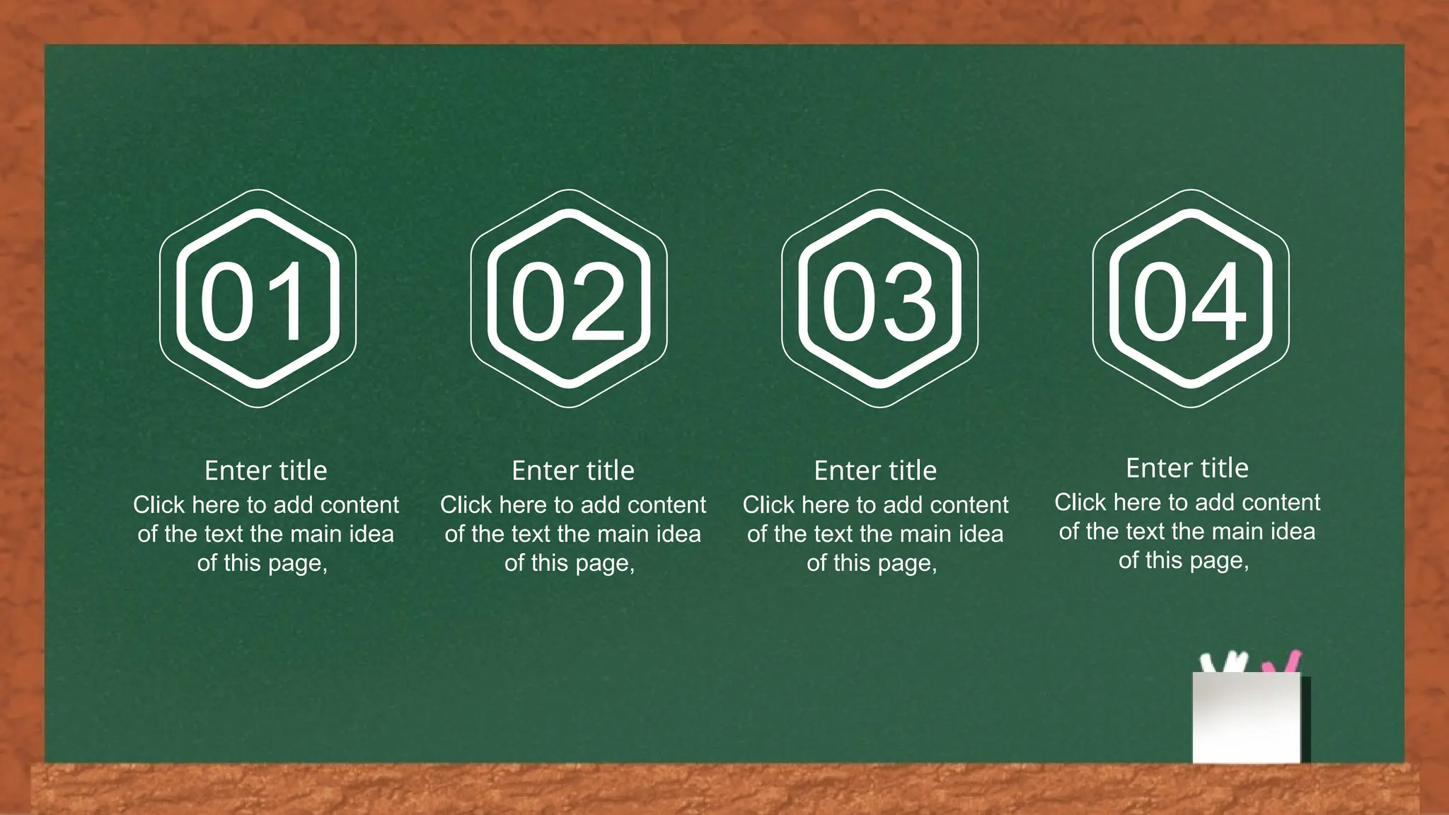 Cartoon Cute Blackboard Teaching Plan-WPS Office.pptx