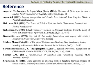 Cartoon in fostering sensory perceptual experiences | PPTX | Brain and ...